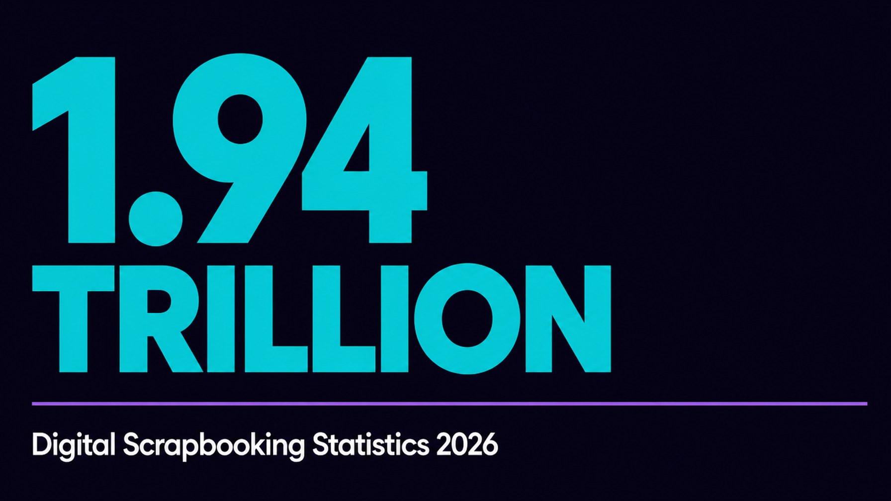 Digital Scrapbooking Statistics (2026): 40+ Data Points on Market ...